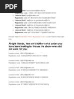 Wondershare Filmora Licensed Email and Registration Codes | PDF | Nature
