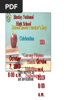 Teacher's Day Script | PDF