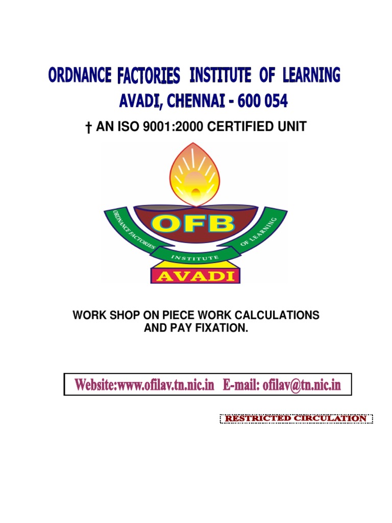 Piece Work Pay Calculation Workshop | PDF | Piece Work | Business