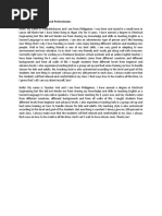 Self Introduction Script | PDF | Teachers | Schools