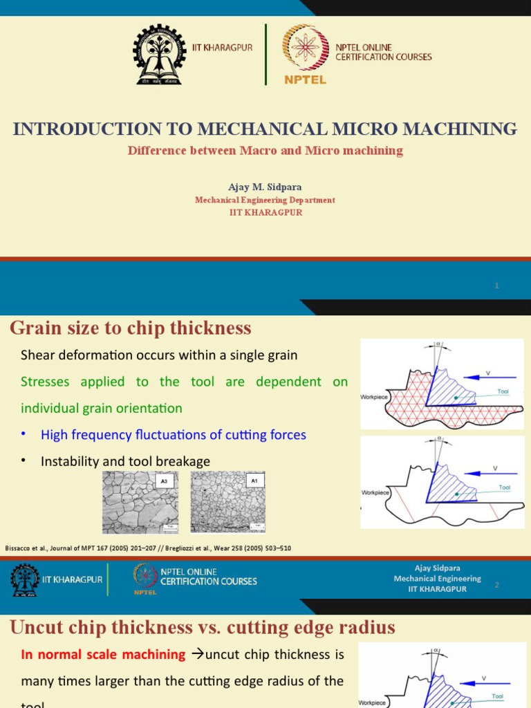 Macro vs Micro Machining Explained | PDF | Fracture | Machining