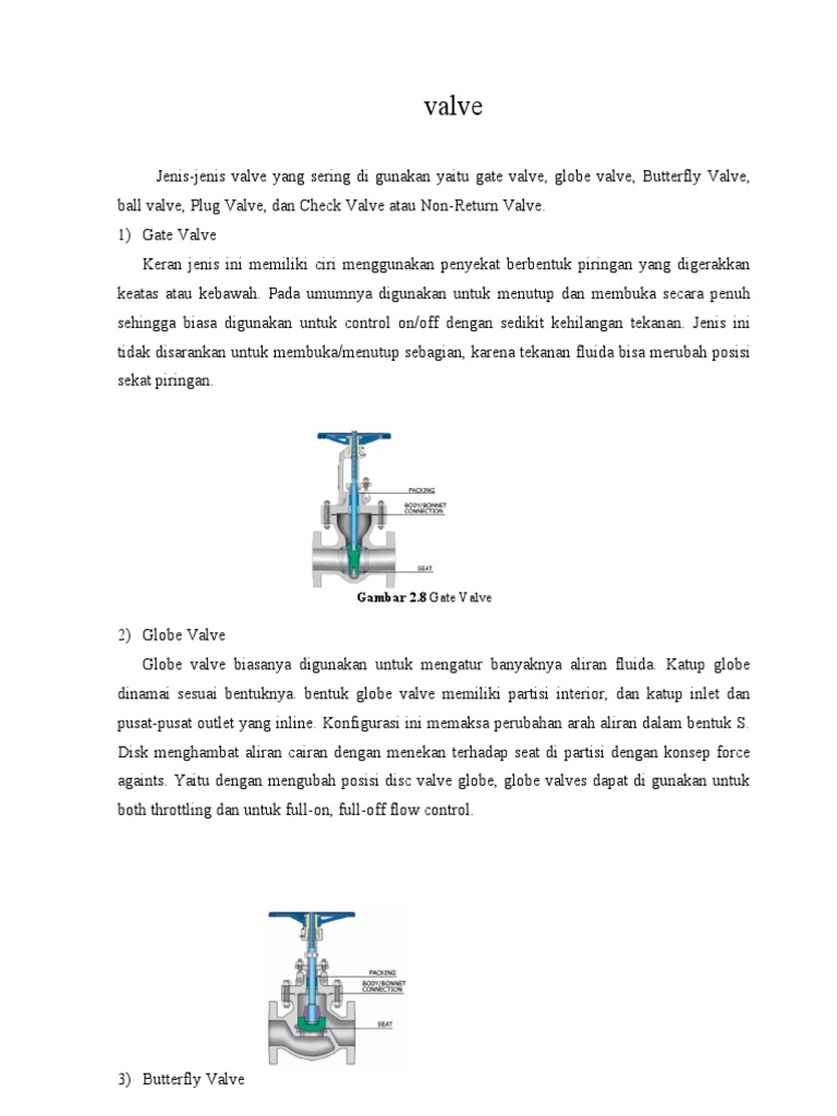 Valve | PDF | Teknologi & Rekayasa