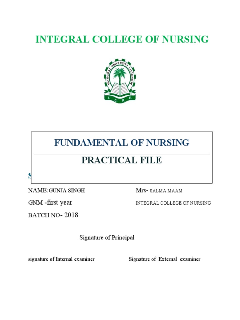 Fundamental of Nursing | PDF