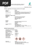MSDS NP Unleaded Petrol | PDF | Gasoline | Benzene