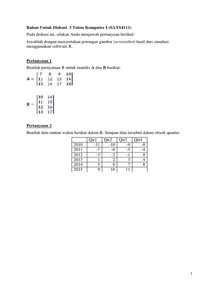 Topik Diskusi 3 PDF | PDF