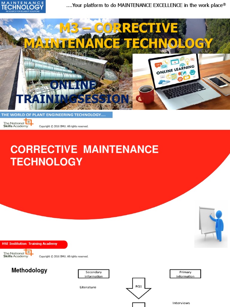 M3 - Corrective Maintenance Technology PDF | PDF | All Rights Reserved ...