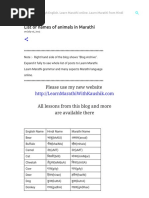 Abuse Cursing Swear-Words in Marathi | PDF | Profanity | Communication