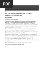 CFAP Syllabus | PDF | International Financial Reporting Standards | Audit