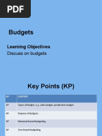 Budgets - A Level Business Revision Notes | PDF | Budget | Profit ...