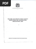 Fire and Rescue Force Act, 2008 | PDF | Firefighter | Fire Safety