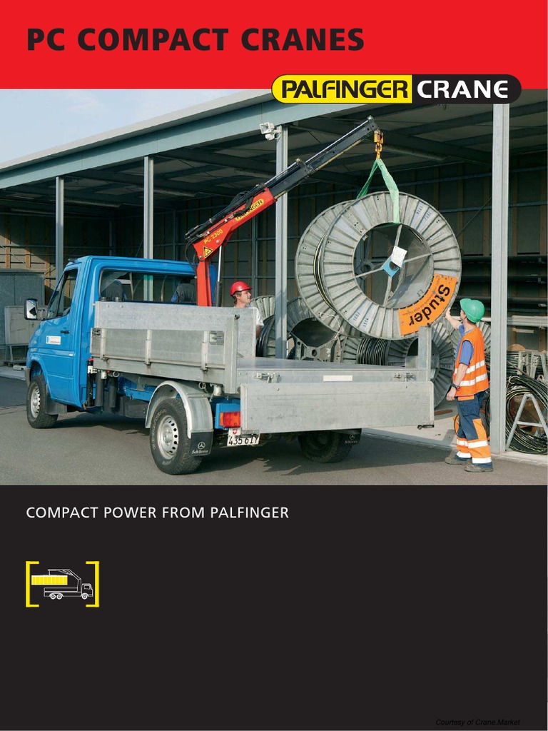 PC Compact Cranes: Compact Power From Palfinger | PDF | Crane (Machine ...