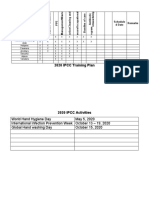 Patient Turning Schedule Chart | PDF | Wellness | Science & Mathematics