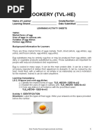 Rubric For Salad Dessert Making | PDF | Food And Drink | Foods