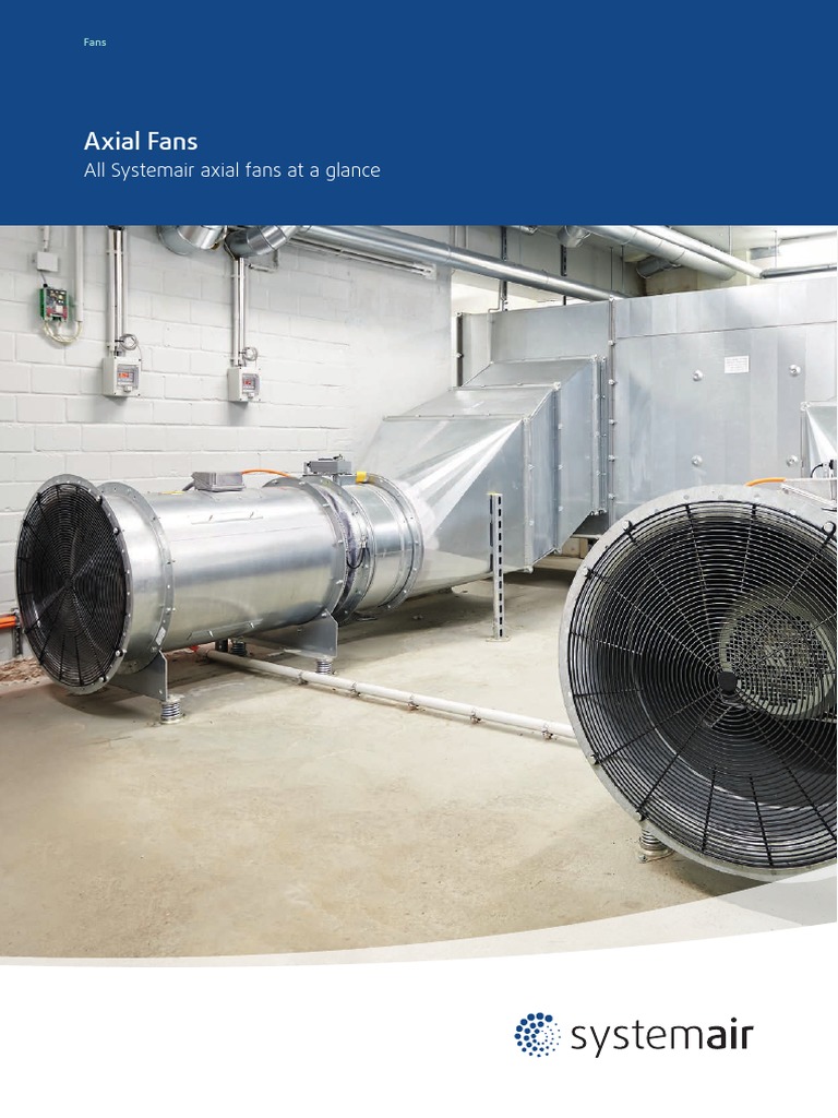 All Systemair Axial Fans at A Glance | PDF | Electrical Engineering ...