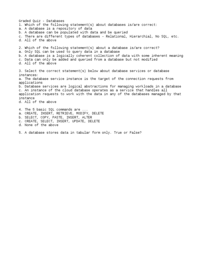Soal SQL | PDF | Computers