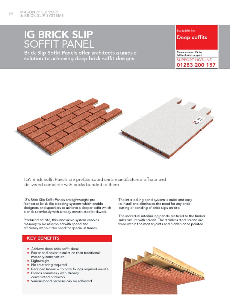 Soffit Panel: Ig Brick Slip | PDF