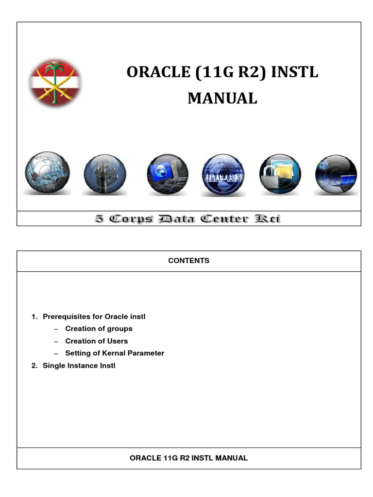 Instl of Oracle 11g R2 PDF | PDF | Oracle Corporation | Databases