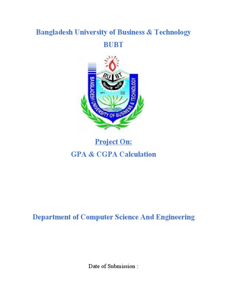 CGPA Calculator Project Report | PDF | Software Testing | Computer Program
