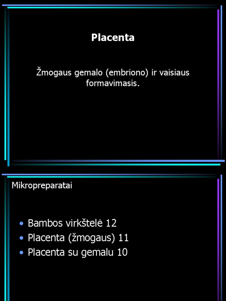 Embriologija III 2015 Stud | PDF