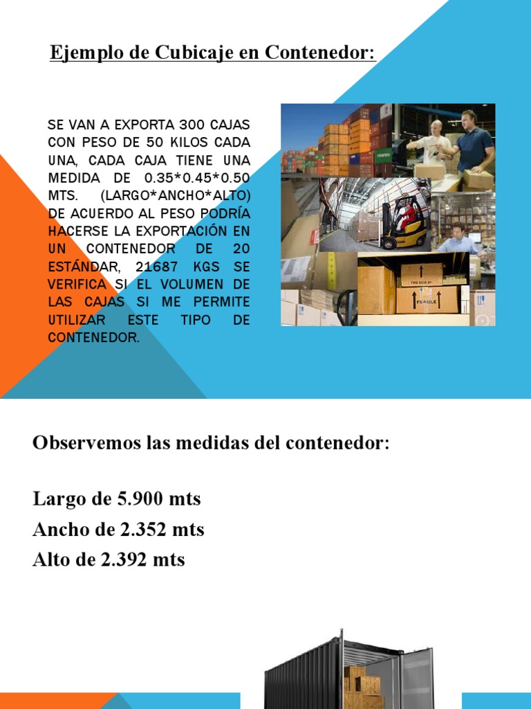 Cubicaje de Carga | PDF