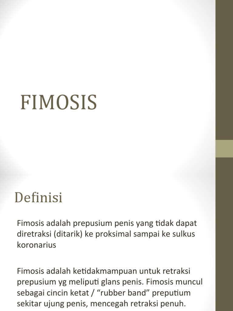 Grading dan Penanganan Fimosis | PDF | Pengembangan Diri | Sains ...