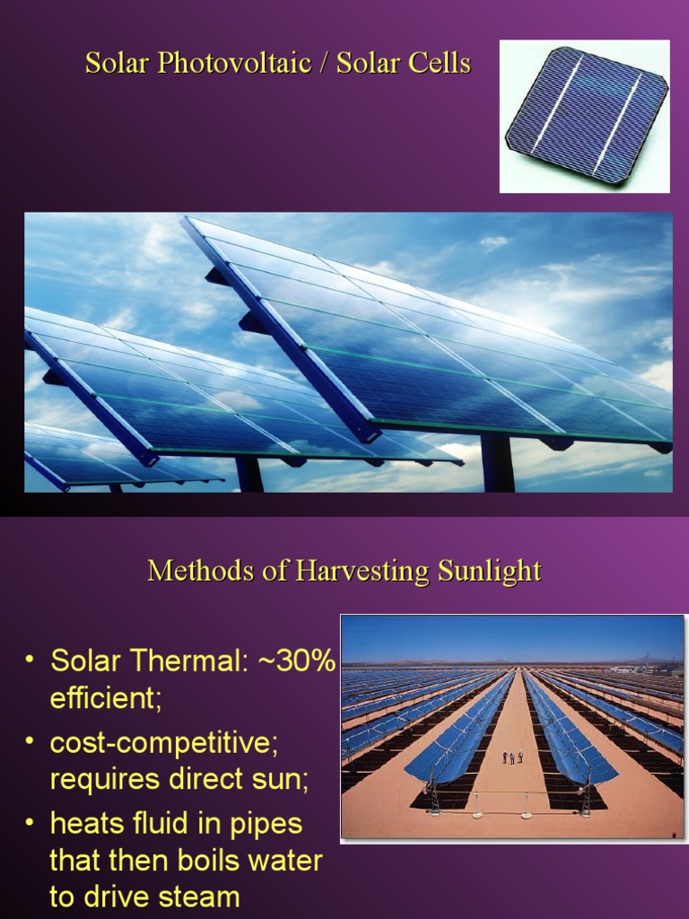 Types of Solar Cell Panels | PDF | Solar Cell | Photovoltaics