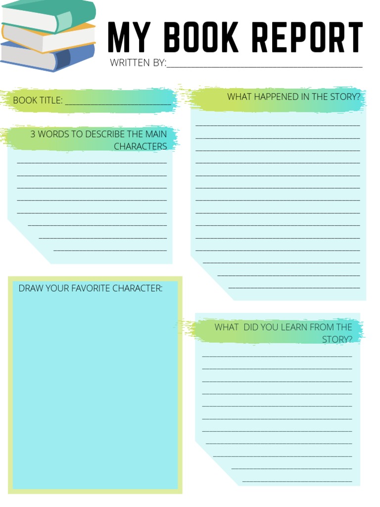 My Book Report PDF | PDF
