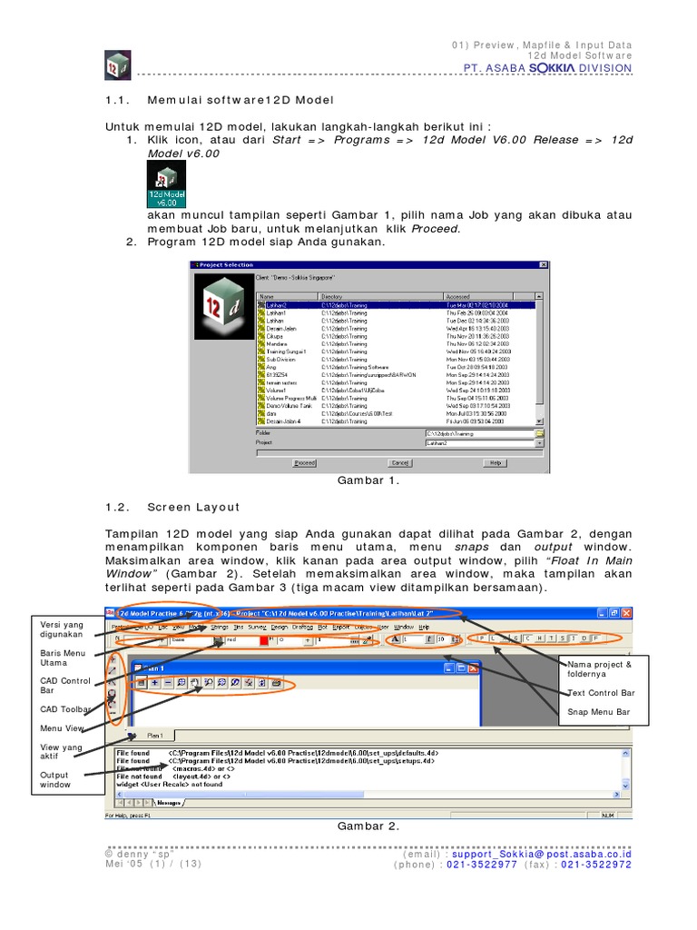 Modul 01 Preview, Mapfile&Input Data B PDF | PDF