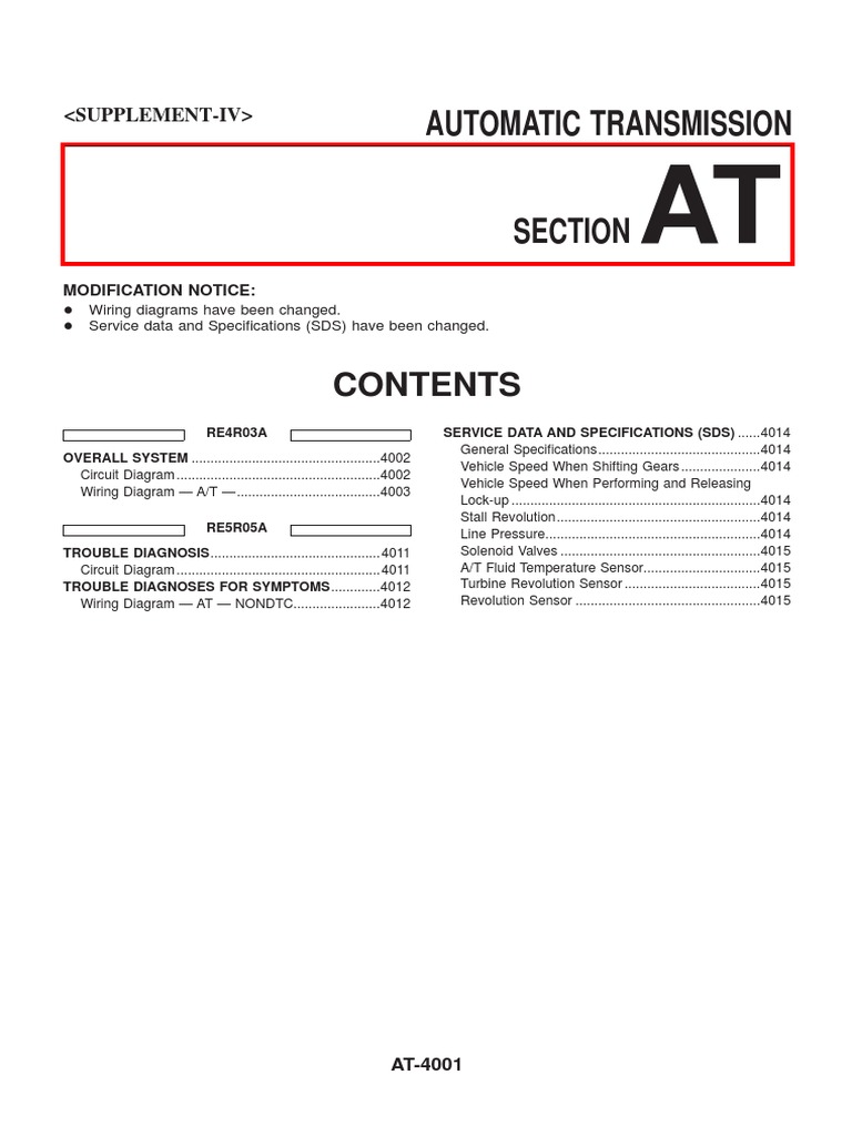 Automatic Transmission | PDF | Throttle | Automatic Transmission