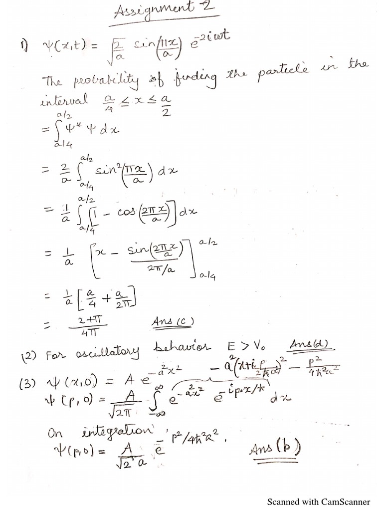 Assign 2-Sol | PDF Assign 2-Sol | PDF