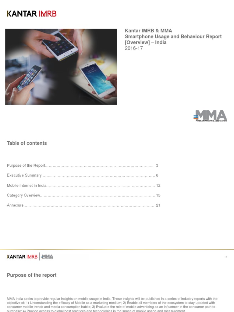 Kantar Usage Report | PDF | Ios | Smartphone