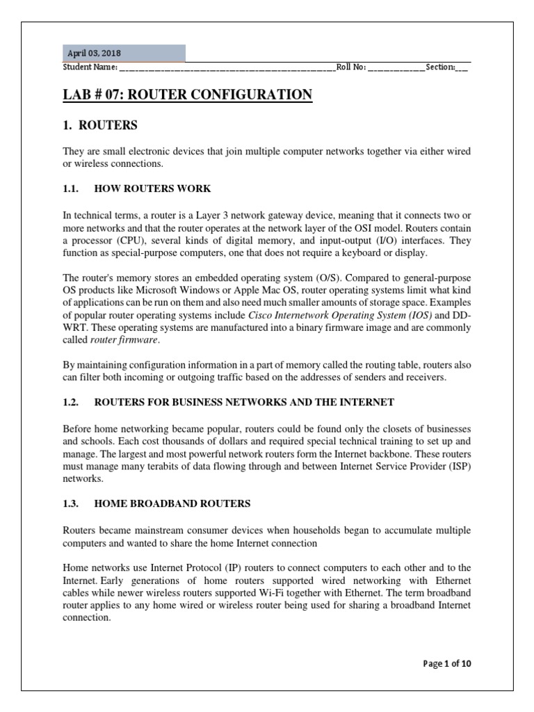 Configure router banners | PDF | Routing | Computer Network