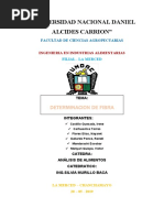 Determinación y Tipos de Fibra Cruda | PDF | Fibra dietética | Dieta y ...