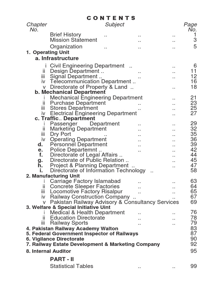 Brief History of Pakistan Railway | PDF | Track (Rail Transport ...