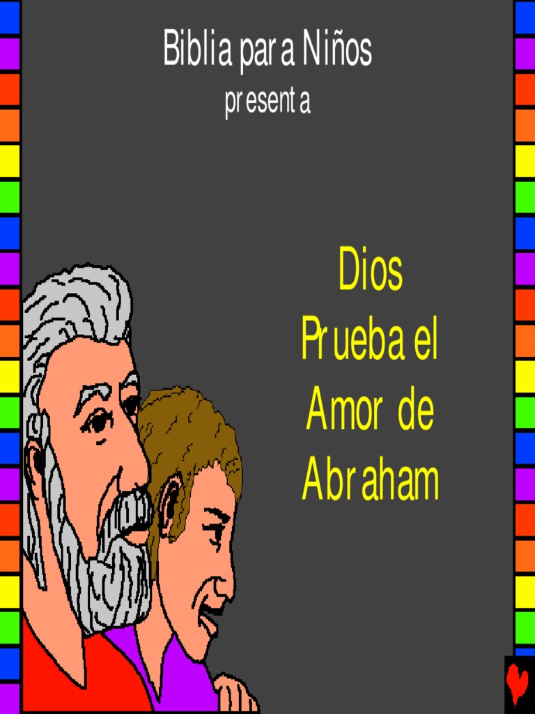 05 Dios Prueba El Amor de Abraham | PDF | Abrahán | Isaac
