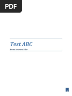 TEST ABC Plantilla | PDF | Aprendizaje | Cognición