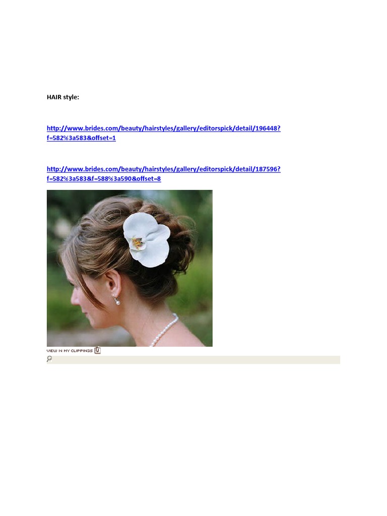 HAIR Style | PDF