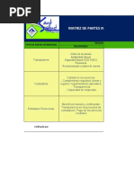 Matriz de Partes Interesadas Según ISO 9001 | PDF | Business | Matriz ...