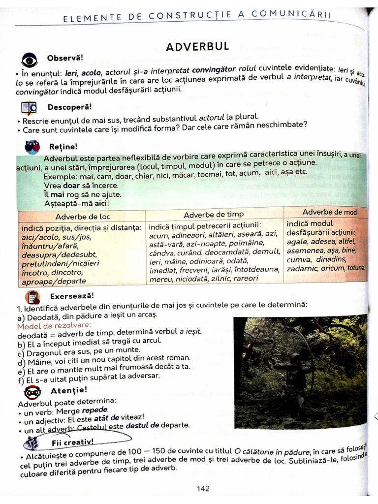 Adverbul PDF | PDF