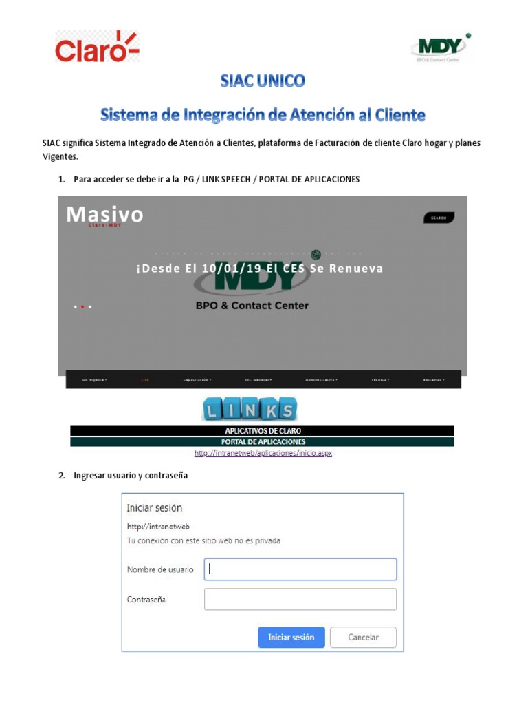 Siac Único | PDF