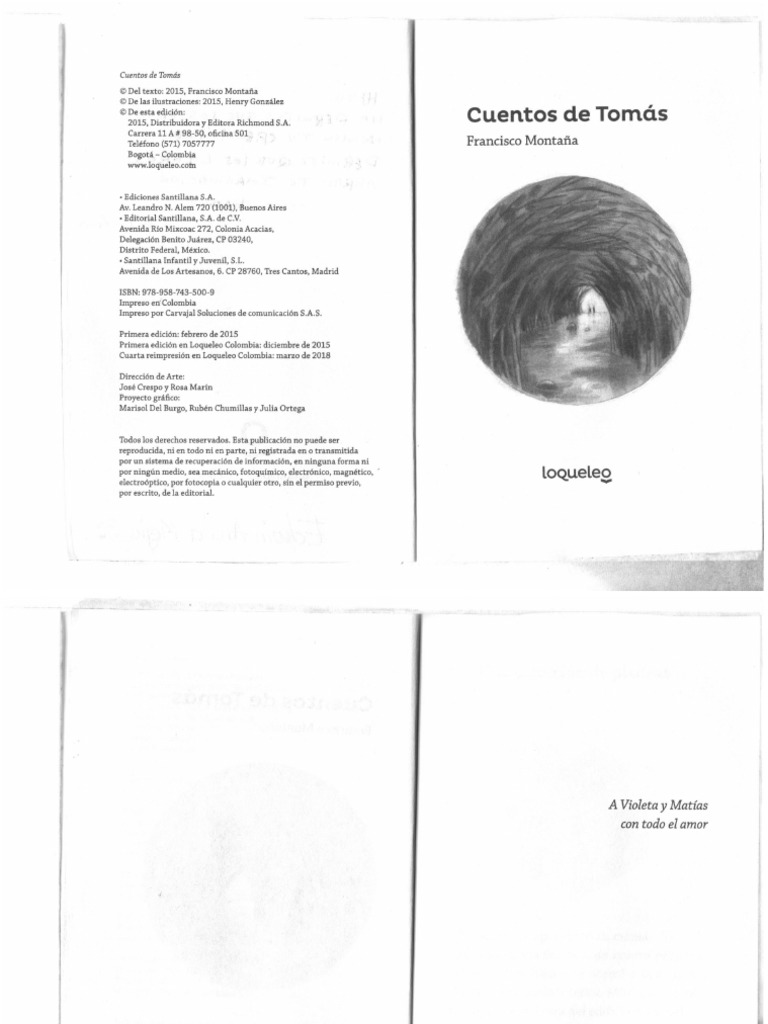 Los Cuentos de Tomas Francisco Montaña 6500 - 9500 | PDF