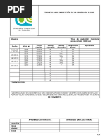 Formato de Recepción de Colado de Concreto | PDF | Hormigón ...