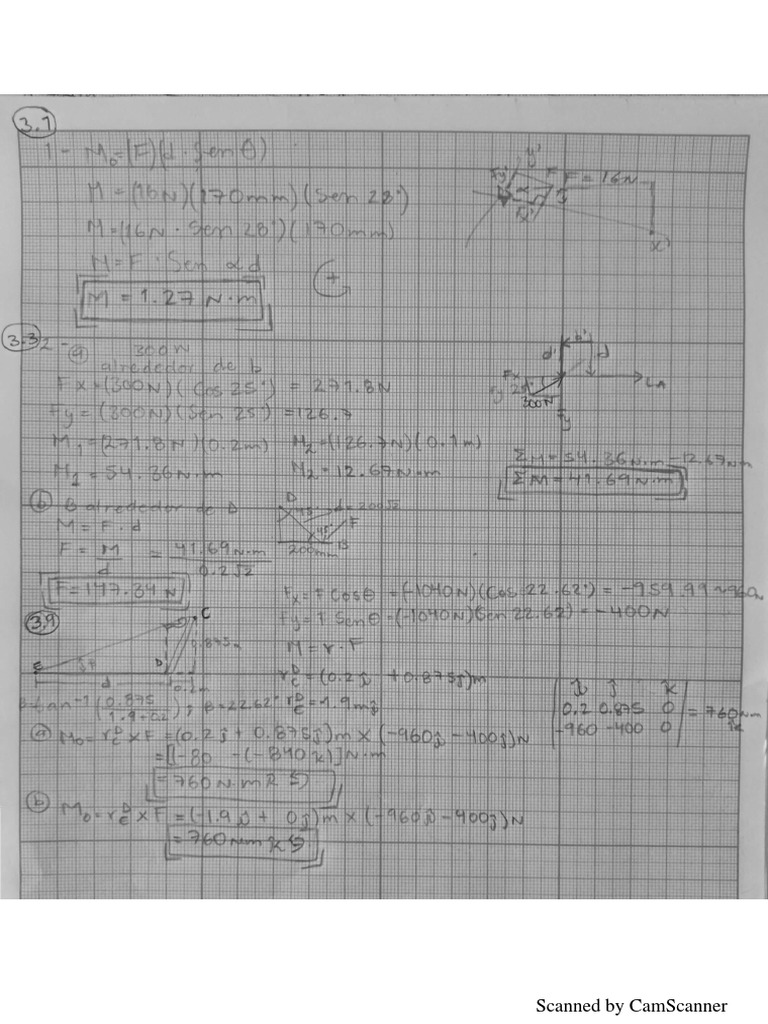 Estática U2 Problemario | PDF