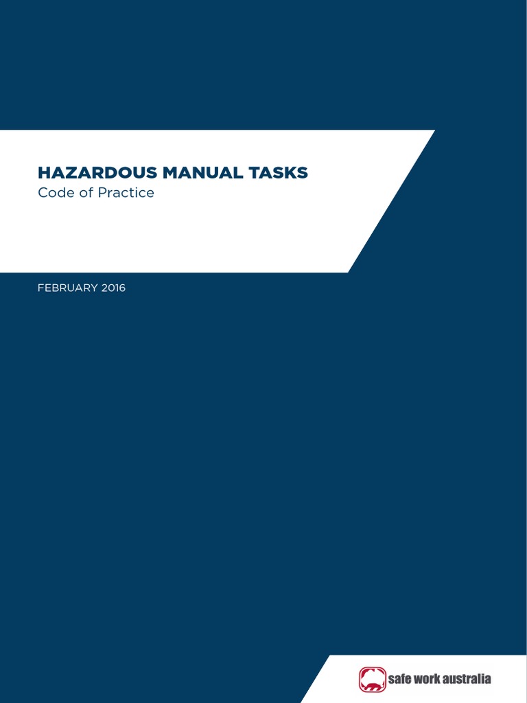 Hazardous Manual Task | PDF | Occupational Safety And Health | Risk