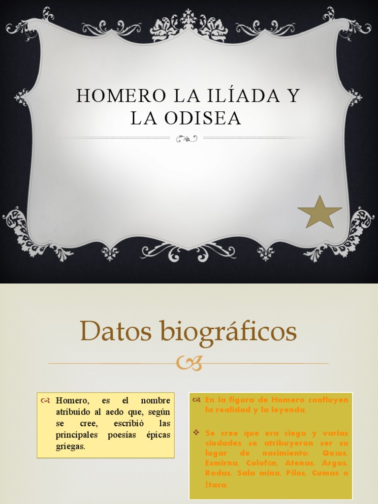 S1 Homero | PDF | Héctor | Aquiles