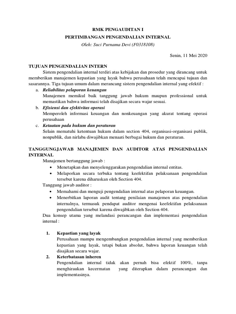RMK Pengauditan P11 PDF | PDF