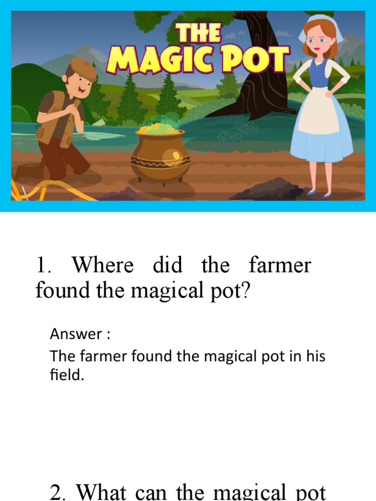 The Magic Pot | PDF