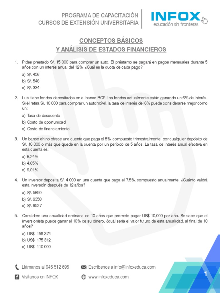 Comfin | PDF | Opción (Finanzas) | Compartir (Finanzas)