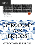 Gyro Error Guide | PDF | Compass | Metrology