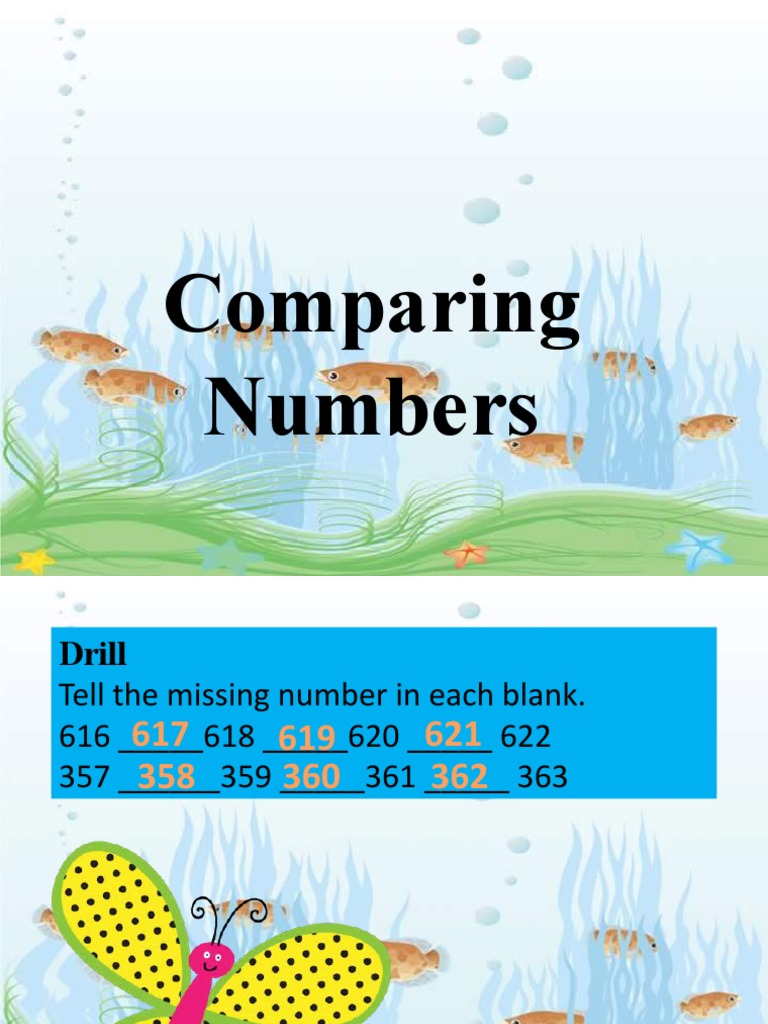 Lesson 6 Comparing Numbers Up To 10 000 | PDF | Psychological Concepts ...